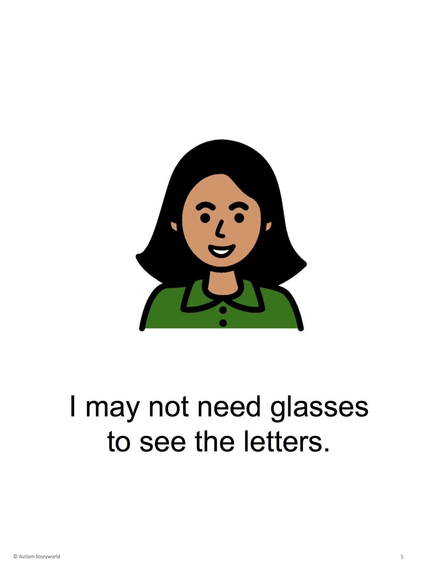 Getting my Eyes Tested - Autism Storyworld Getting my Eyes Tested - Autism Storyworld